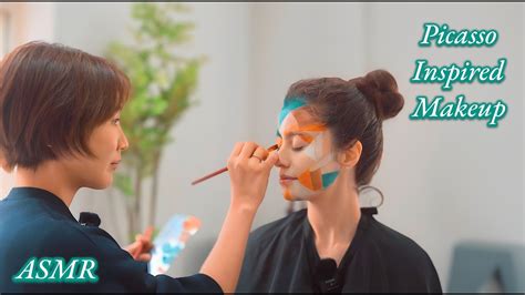 Asmr Picasso Inspired Makeup By The Global Theme Parks Artist 🤫アート