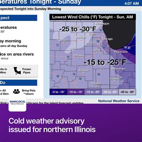 Rochelle The National Weather Service Issued A Cold Weather Advisory