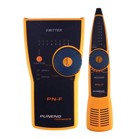 Pn F Rj11 Rj45 네트워크 배선 파인더 네트워크 케이블 검사기 Poe 테스터 간섭 방지