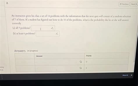 Solved An Instructor Gives His Class A Set Of Problems Chegg