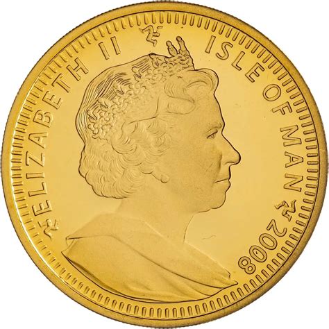 Gold Ounce 2008 Angel Coin From Isle Of Man Online Coin Club