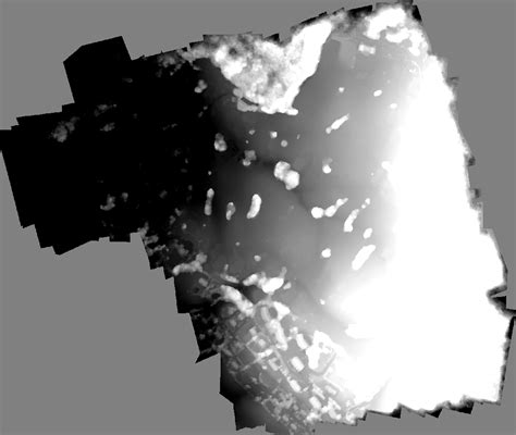 digital surface model of a golf course via uav blogs diydrones