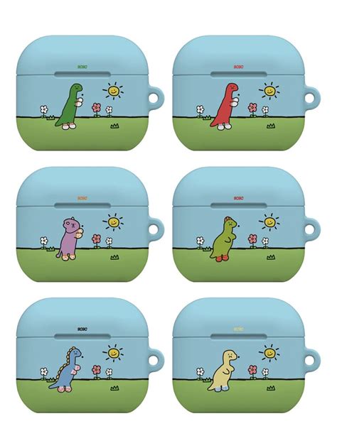 9c9c 양말공룡 피크닉 에어팟 3세대 하드케이스 감도 깊은 취향 셀렉트샵 29cm