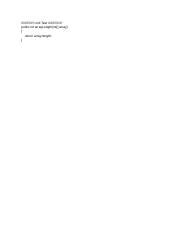 CodeHS 5 2 7 Array Length Docx Unit Test Public Int ArrayLength Int Array Return Array