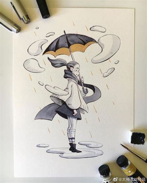 Pin By Rick Bradley On Boredpanda Marker Art Book Art Drawings Line Art Drawings