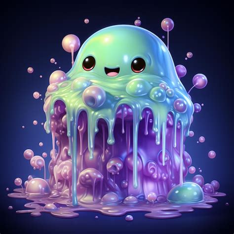 Premium Photo Cute Slime