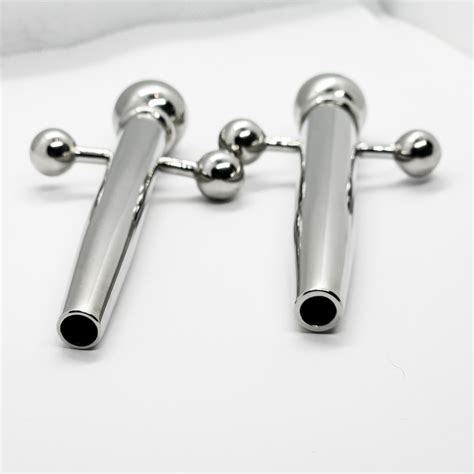 Thick 90mm Princes Wand Sound Apadravya Ampallang Pa Piercing Tapered