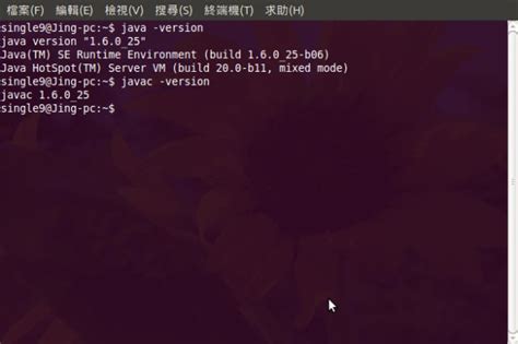 如何於 ubuntu 安裝oracle java jdk？ single 9