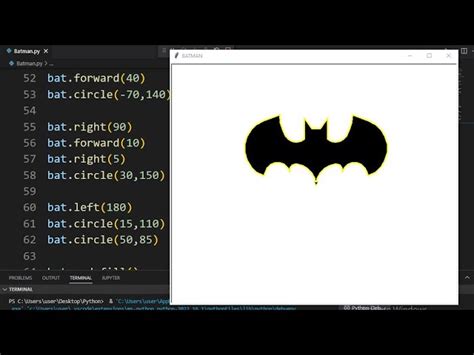Ascii Batman Logo