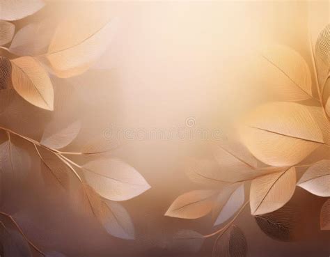 Abstract Background With Leaf Textures Layered Transparency Creating