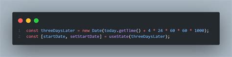 til react datepicker custom