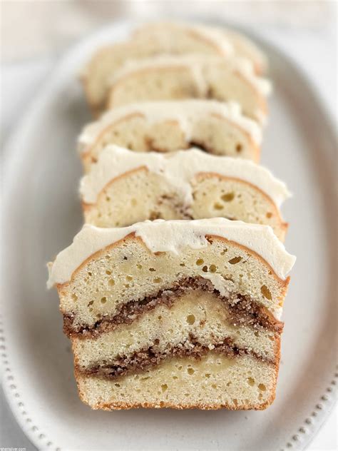 Cinnamon Roll Loaf Cake An Easy Cozy Winter Bake