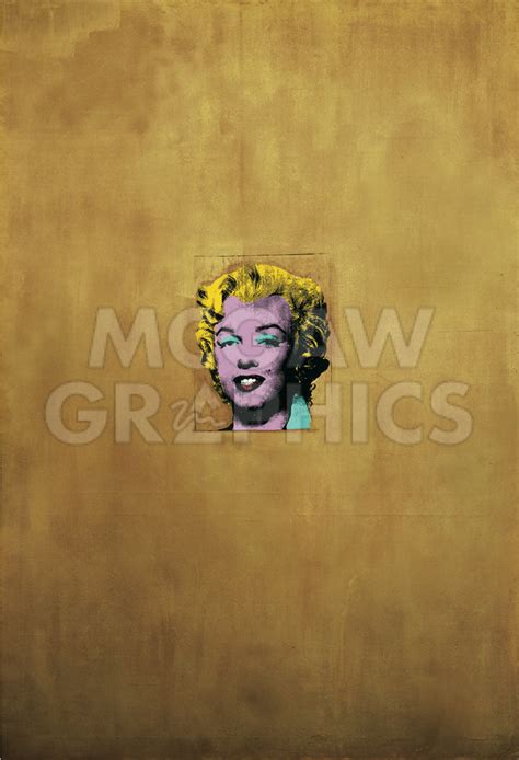 Andy Warhol Oro Marilyn Monroe Gold Marilyn Monroe 1962 Von Andy