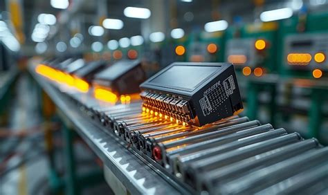 Electronic Device Manufacturing On The Assembly Line Premium Ai