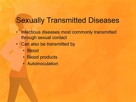 Sexually Transmitted Diseases Stds With Nursing Responsibilty Pptx