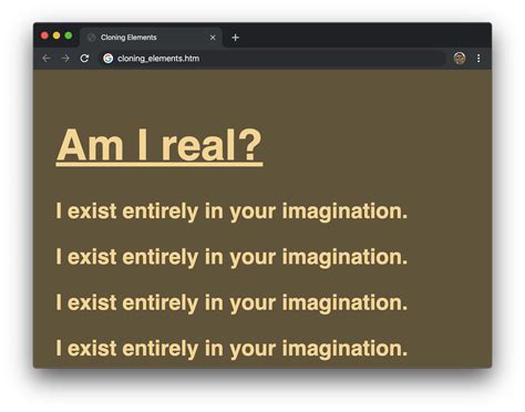 Creating Removing And Cloning DOM Elements