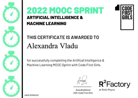 Alexandra V On Linkedin Mooc Ai Machinelearning Artificialintelligence