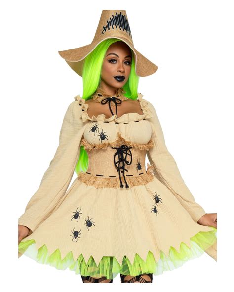 Bugged Out Baddie Scarecrow Costume Sexy Costume Dress Horror Bugged Out Baddie Scarecrow Costume Sexy Costume Dress Horror