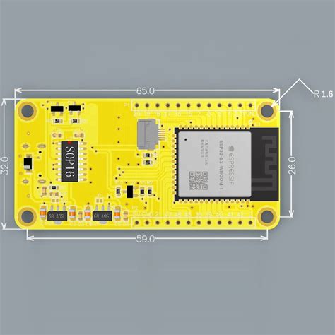 Placa Desenvolvimento Esp32 Com Display 19 Pol Nfe Robobuilders