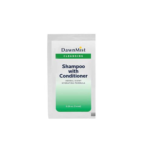 Dukal Dawn Mist Shampoo And Conditioner 25 Oz Single Use Packet 100