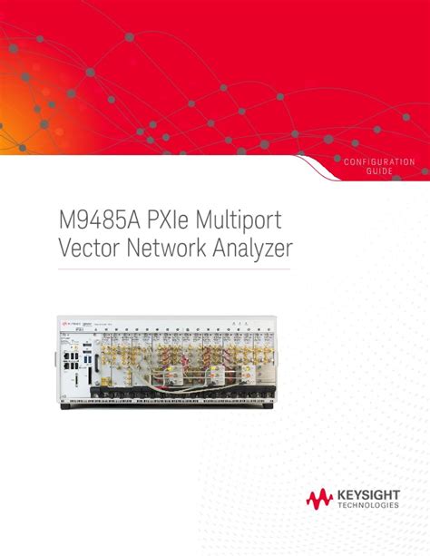 M9485a Pxie Multiport Vector Network Analyzer Pdf Asset Page Keysight