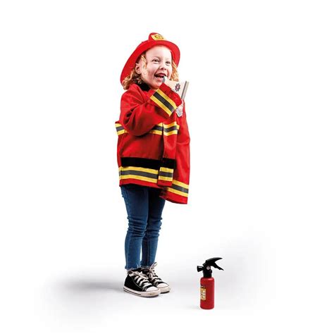 Firefighter Role Play Outfit Without Helmet