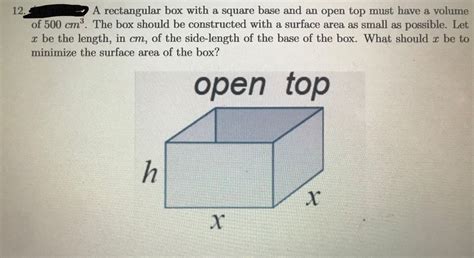 Surface Area Of A Rectangular Box
