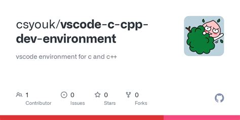 GitHub Csyouk Vscode C Cpp Dev Environment Vscode Environment For C And C
