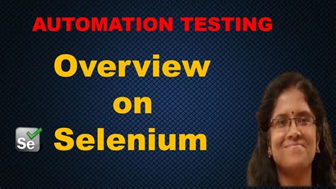 Introduction To Selenium Automation Testing In Tamil Youtube