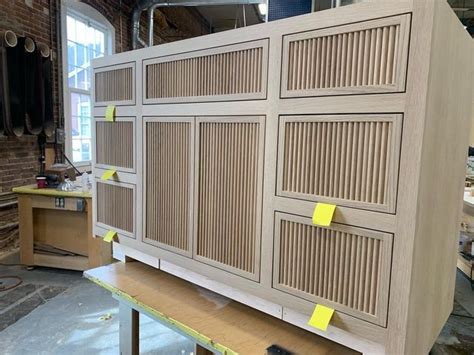 Carpenter And Macneille On Instagram Custom Reeded Oak And Scalloped