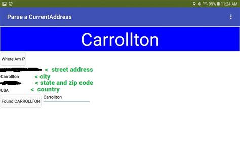 HOW TO Parse A LocationSensor S Current Address By SteveJG Tutorials And Guides MIT App