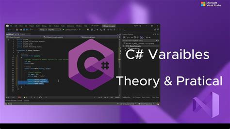C Sharp Variable Theory And Application YouTube