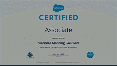 Virendra Gaikwad On Linkedin Salesforce Done