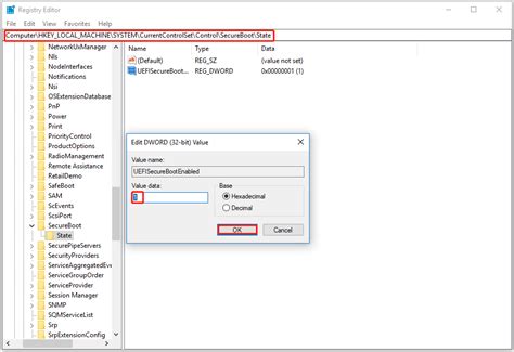 Best Way To Enable Secure Boot Withour Going Into The BIOS