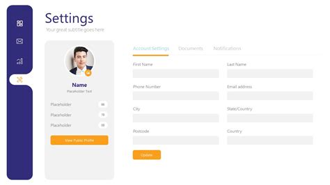 Digital Marketing Metrics PowerPoint Dashboard SlideModel