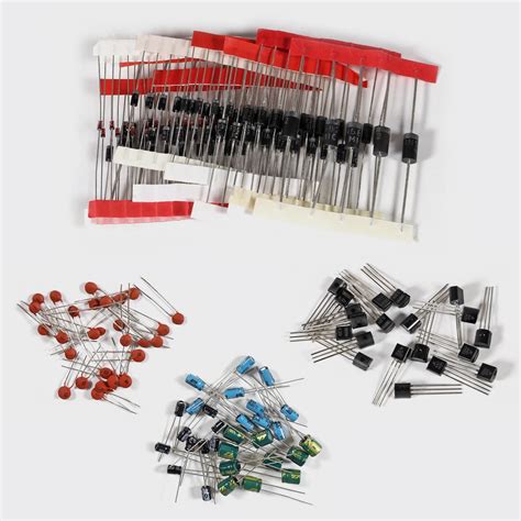 1400pcs Basic Electronics Component Assortment Kit Resistors Transistor Component