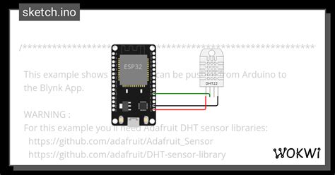 Blynk Cam Bien Nhiet Do Wokwi Esp32 Stm32 Arduino Simulator