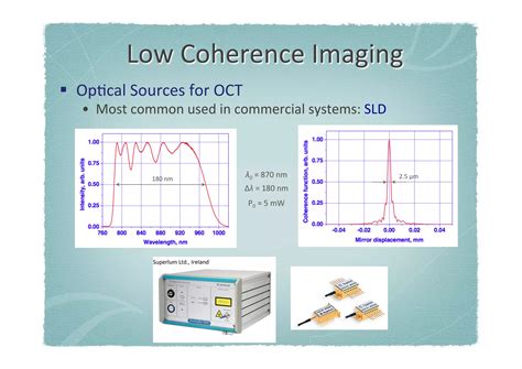 Low Coherence Interferometry From Sensor Multiplexing To Biomedical