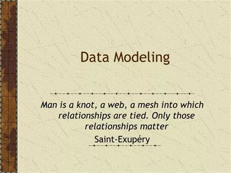 PPT Data Modeling PowerPoint Presentation Free Download ID