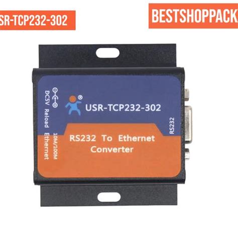 jual converter usr tcp232 302 serial rs232 to ethernet server jakarta pusat bestshoppack