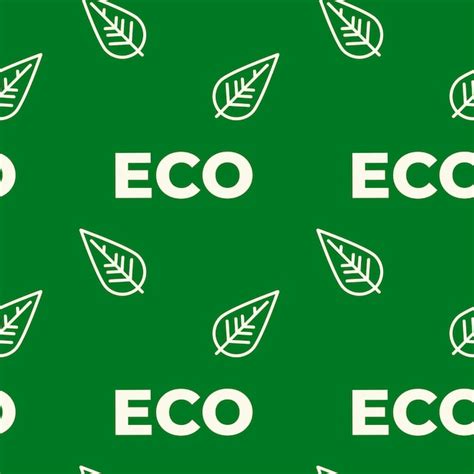 Eco Pattern Design Vectors And Illustrations For Free Download Freepik