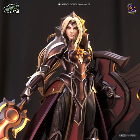 Arquivo 3d Leona League Of Legends 241mm 👾 ・design Para Impressão