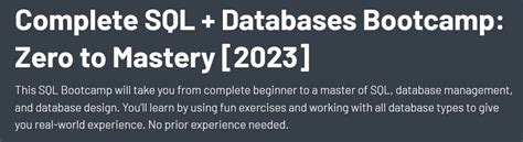 12 Best Sql Courses To Sharpen Your Programming Skills
