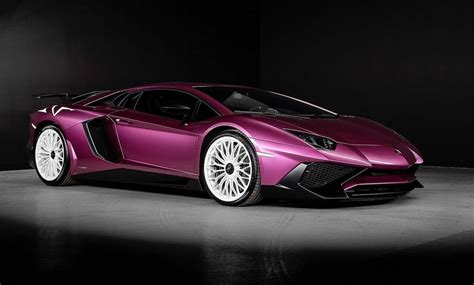 Lamborghini Aventador Pink And Black