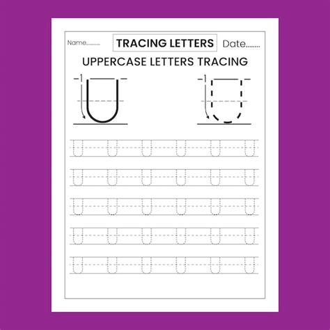 Premium Vector Handwriting Tracing Worksheet
