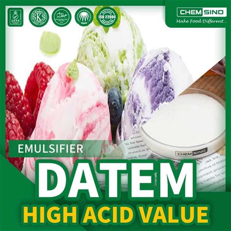 China Customized Using Datem To Replace Synthetic Emulsifiers In Food
