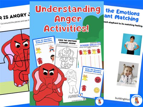 Understanding Anger Activities And Games Anger Management Regulation Sel