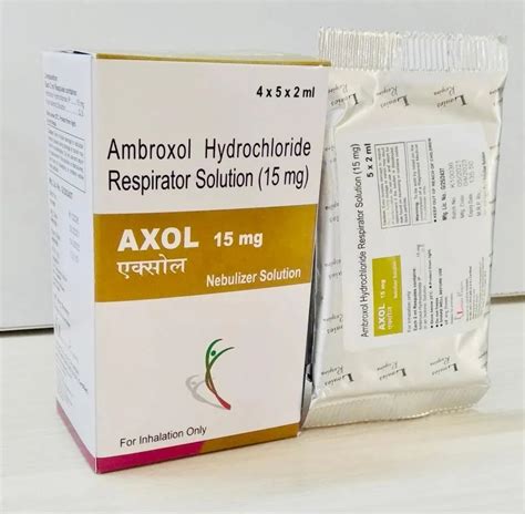 Ambroxol Respules At ₹ 542pack Tukoganj Indore Id 2855365810930