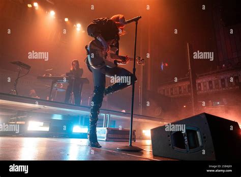 Sarah Barthel Of Phantogram Performs On Friday Jan 31 2025 At The Tabernacle In Atlanta