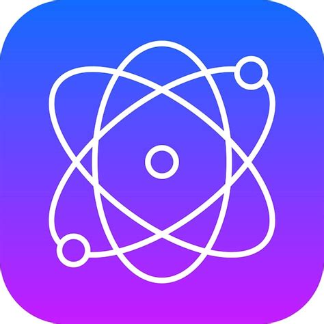 Premium Vector Atom Vector Illustration